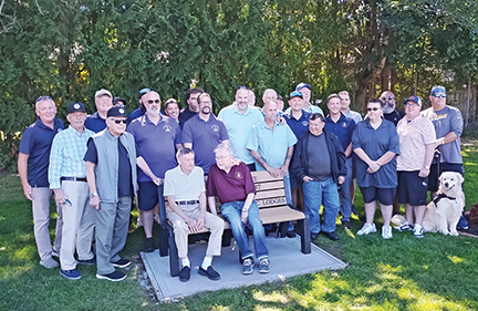 Acushnet dedicates bench to Gus Cote - Fairhaven Neighborhood News